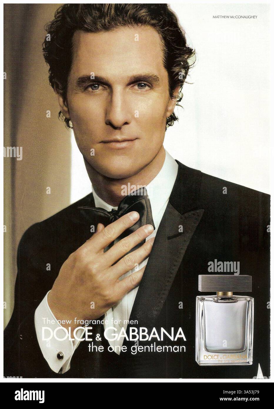 2010 Dolce & Gabbana Cologne print ad featuring Actor Matthew ...