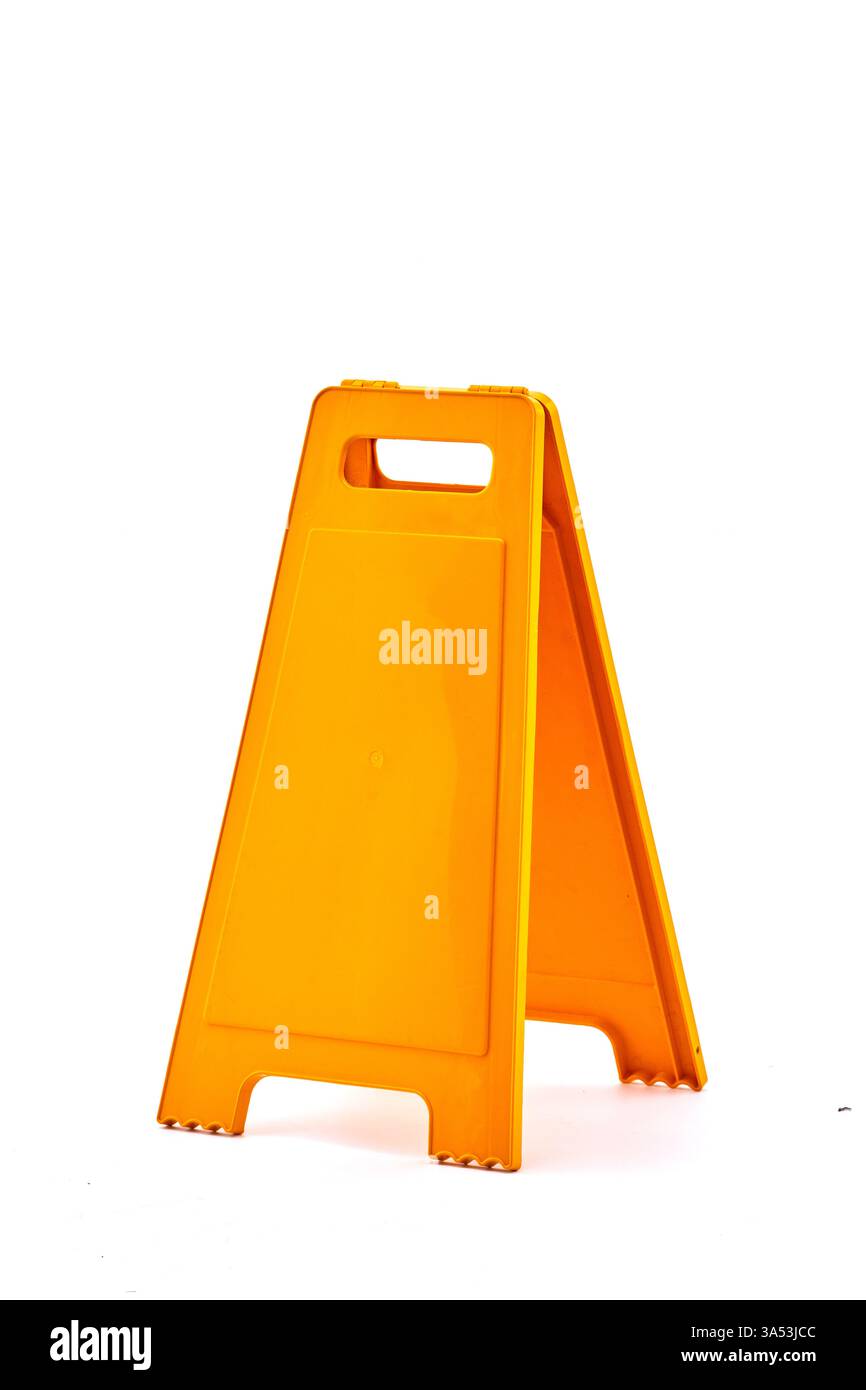 Bright Orange Caution Sign Perfect for Public Spaces to Warn ...