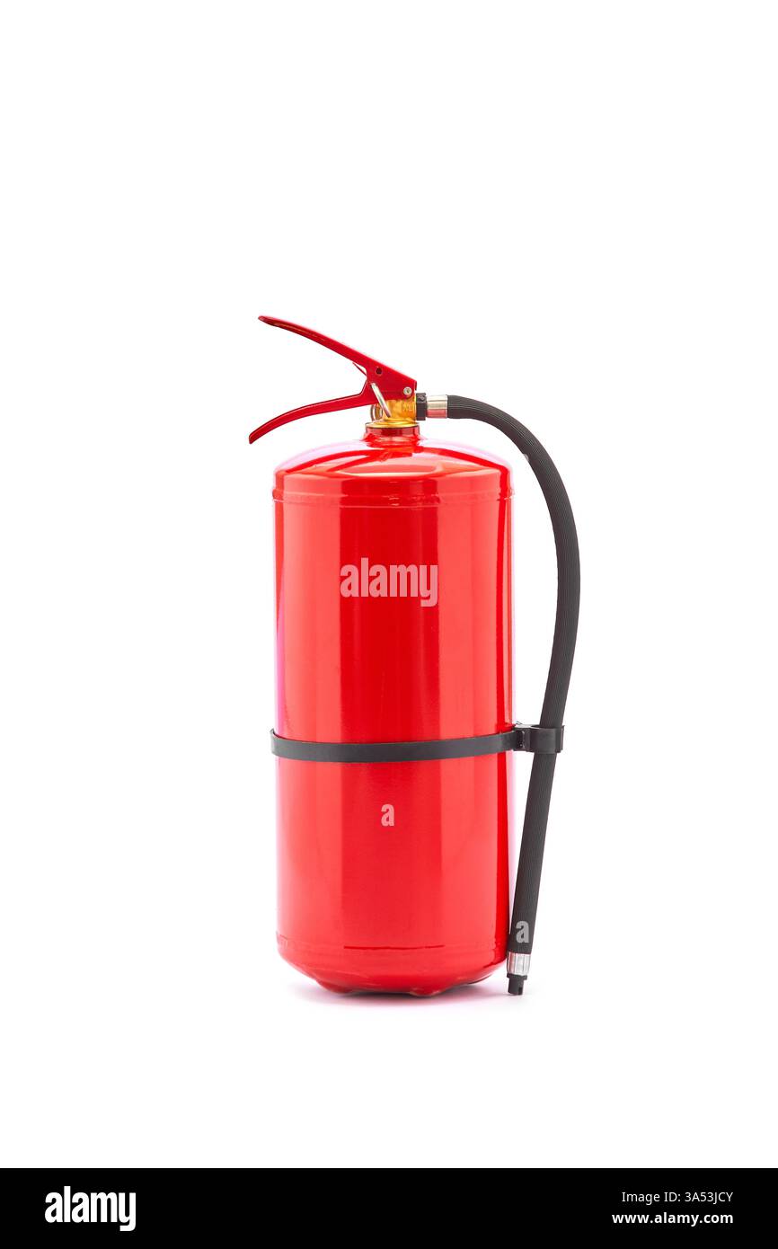 Fire extinguisher in on Cut Out Stock Images & Pictures - Alamy