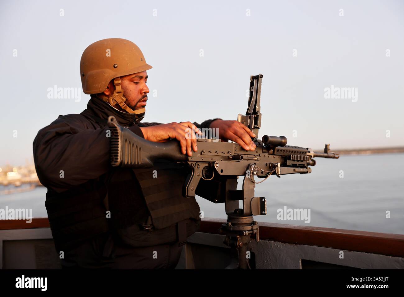 Naval Station Mayport, Florida, USA. 19th Mar, 2025. Fire Controlman ...