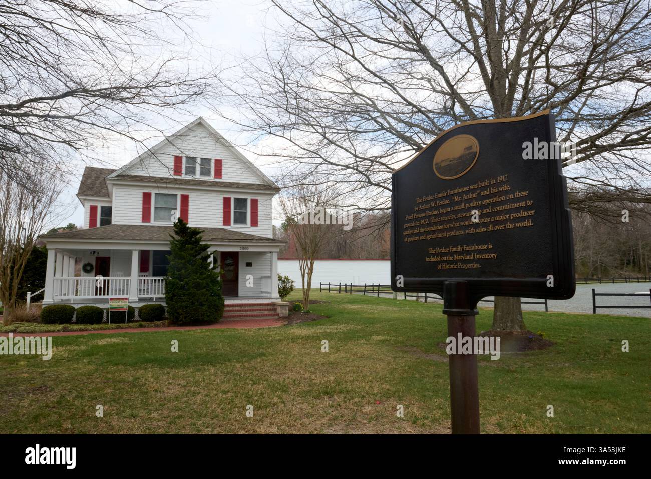 Salisbury, Maryland, USA. 20th Mar, 2025. The historic Perdue Family ...