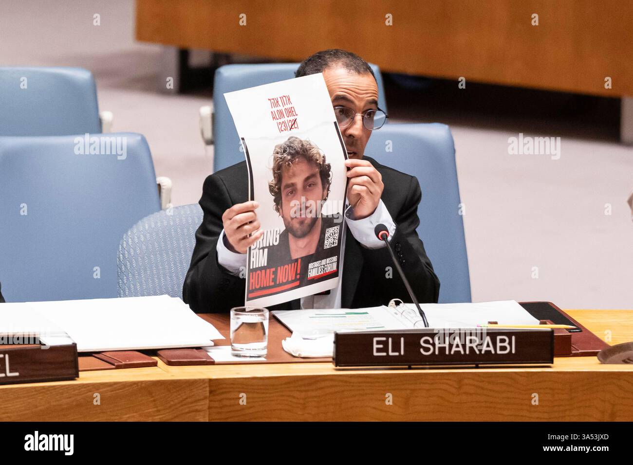 March 20, 2025, New York, New York, USA: Eli Sharabi, who spent 491 ...