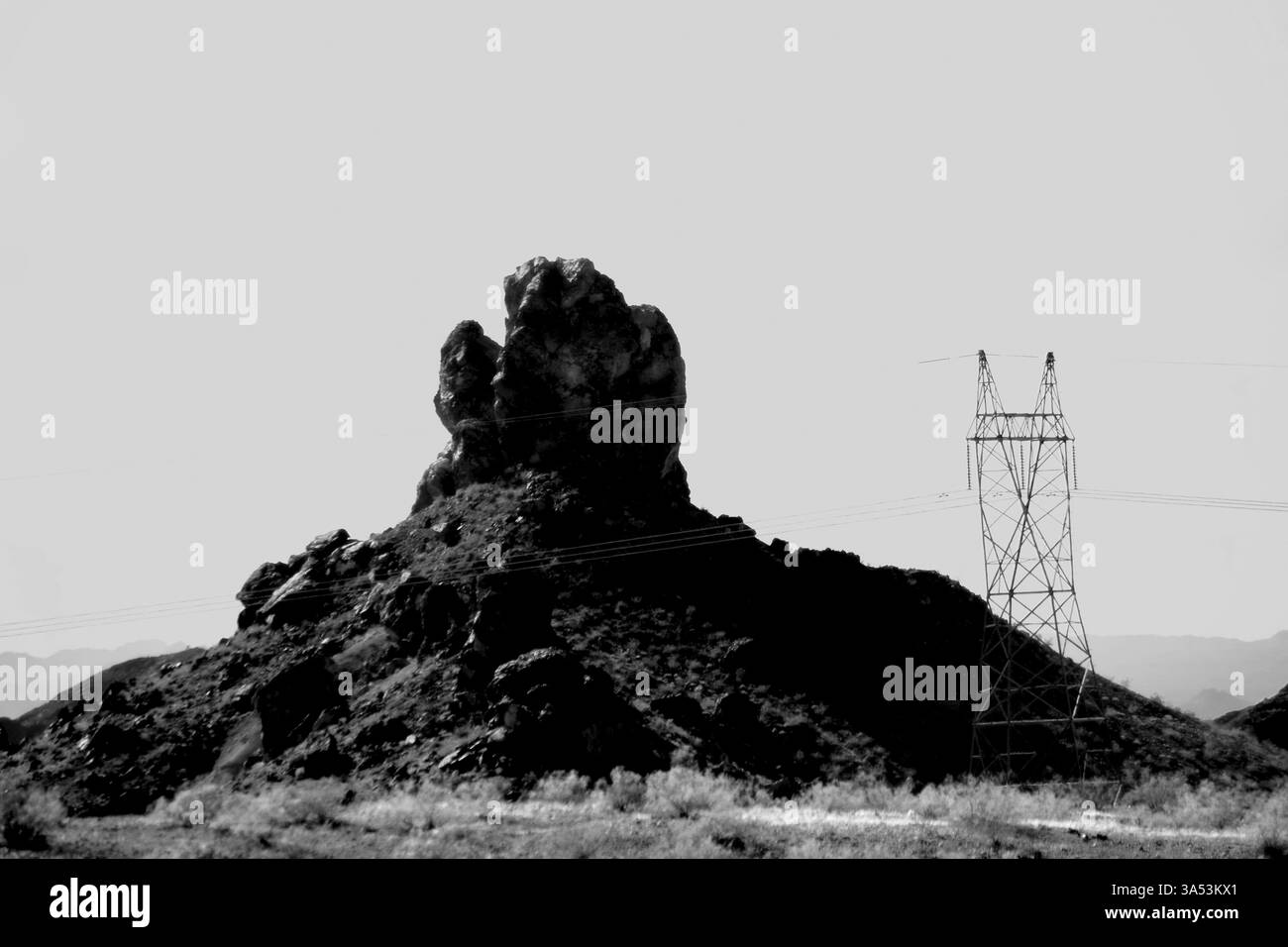 Remarkable rock Black and White Stock Photos & Images - Alamy