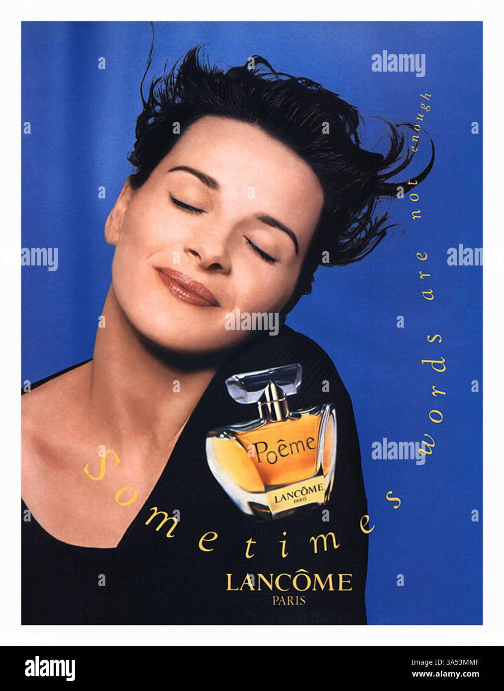 Lancome perfume ad Cut Out Stock Images & Pictures - Alamy