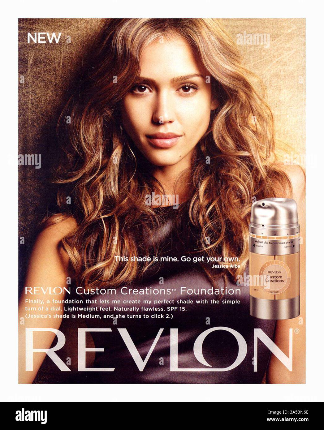 Advertising ads foundation cosmetic product hi-res stock photography ...