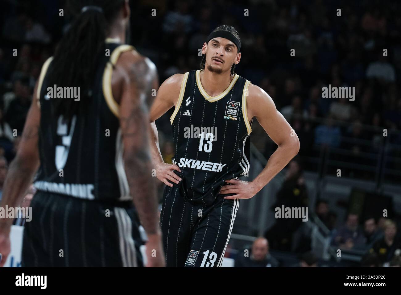 Neal Sako of LDLC Asvel Villeurbanne during the Turkish EuroLeague ...