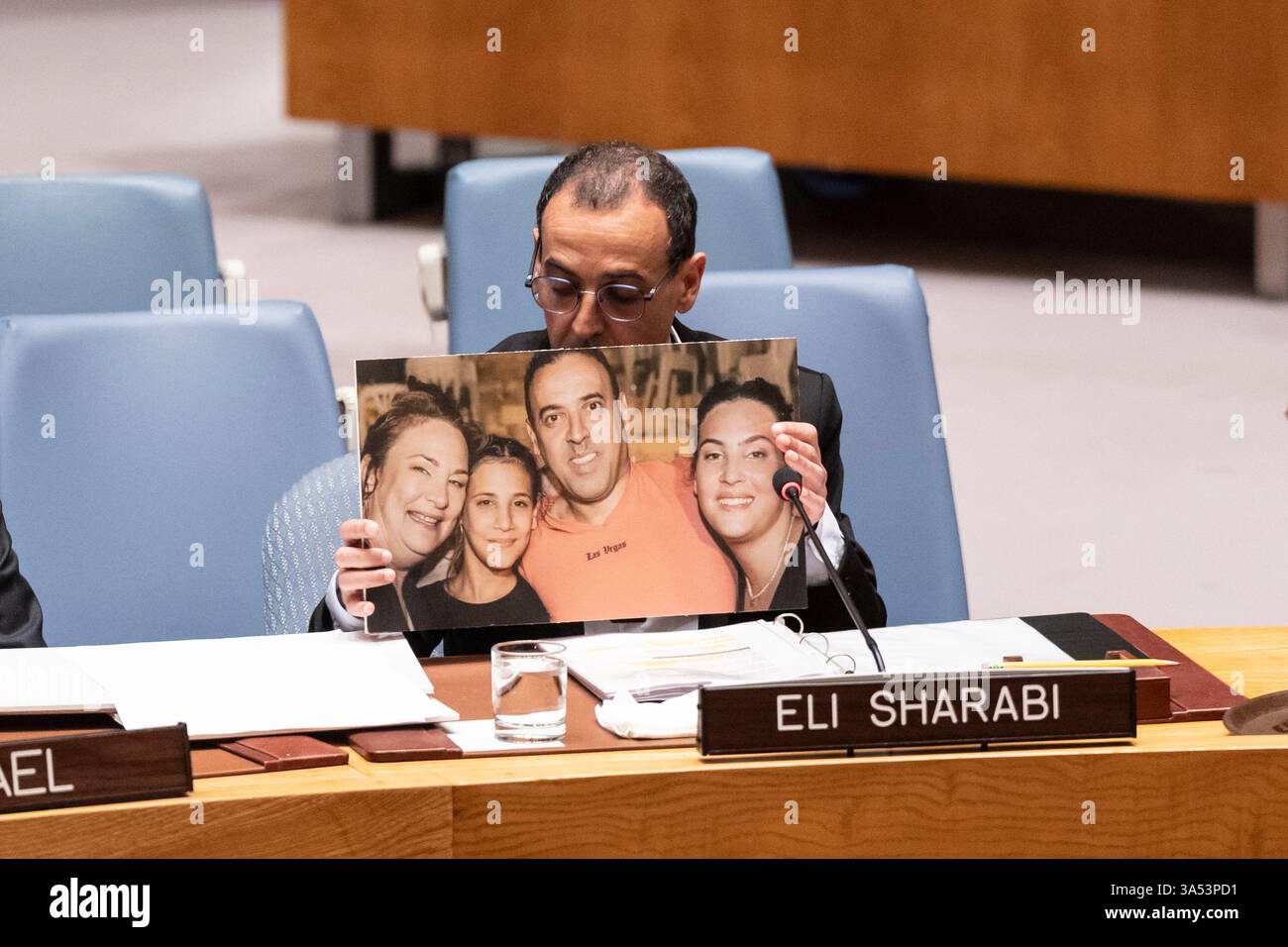 New York, NY, March 20, 2025: Eli Sharabi, who spent 491 days in ...