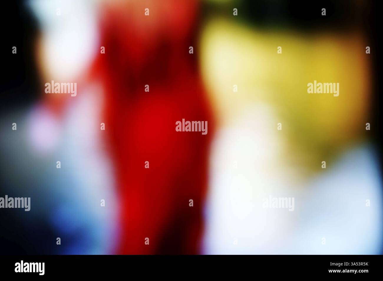 Woman moving red cloth hi-res stock photography and images - Alamy