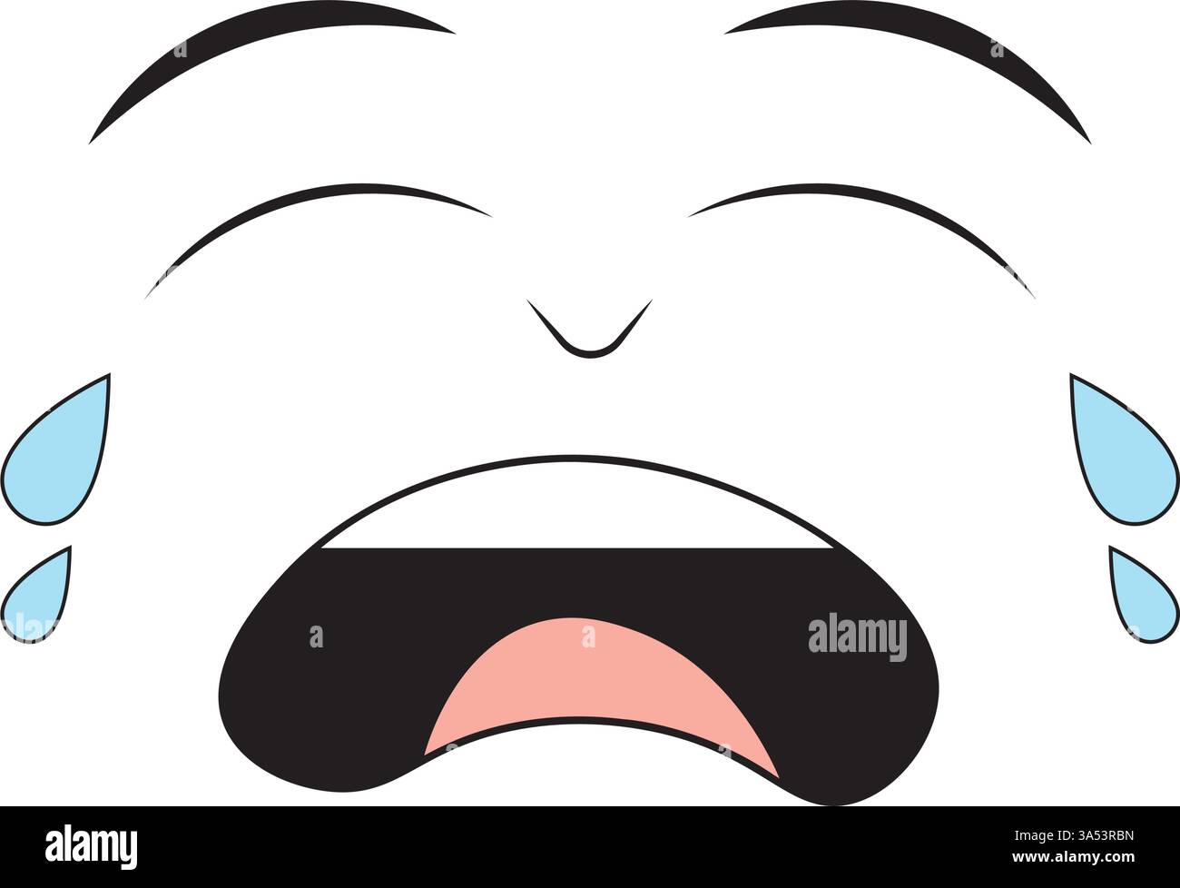 Portrait young adult crying Cut Out Stock Images & Pictures - Alamy