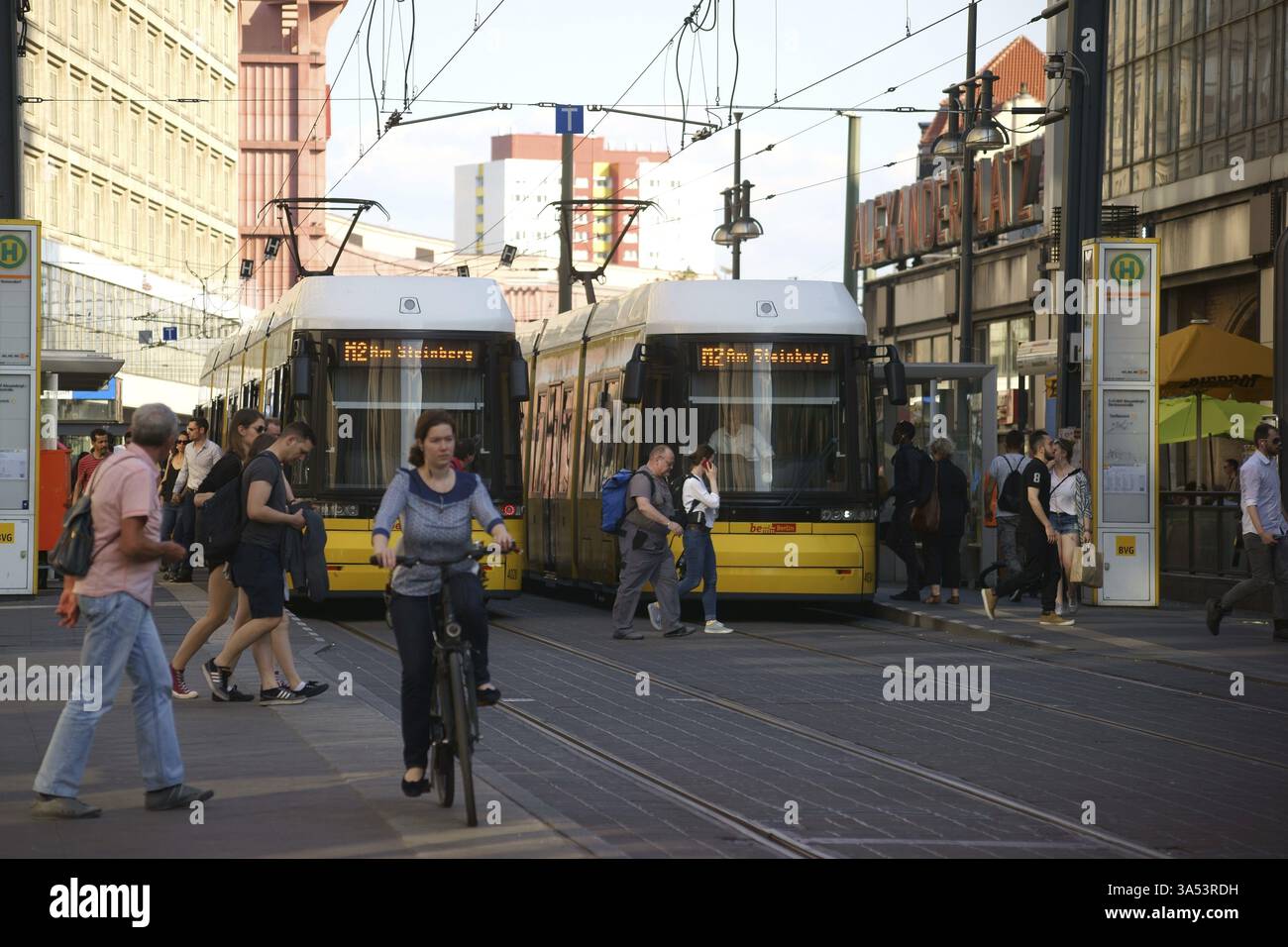 Tram stop trams stops tramway tramways hi-res stock photography and ...