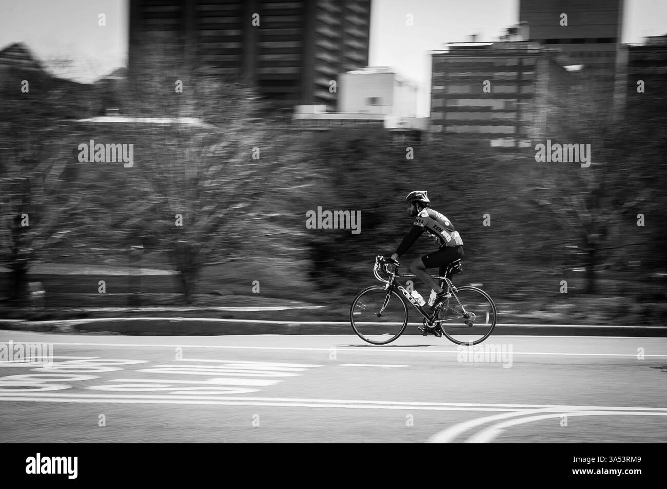 No helmet cyclist Black and White Stock Photos & Images - Alamy