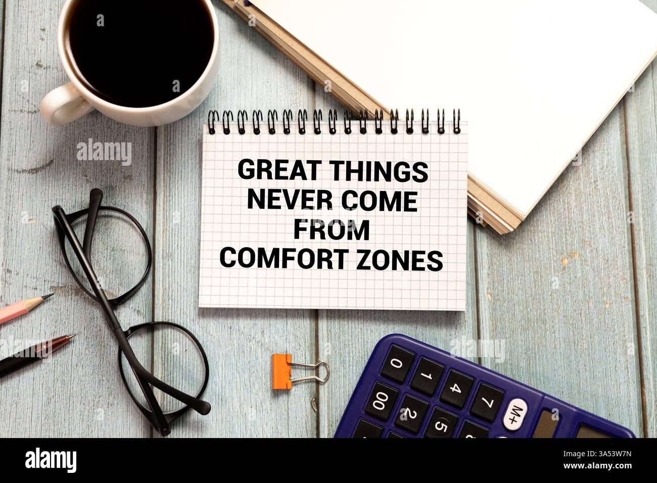 Inspirational motivation quote Great things never come from comfort ...