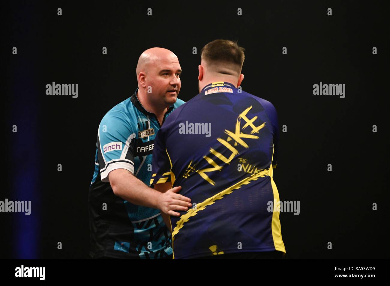 20th March 2025, Utilita Arena, Cardiff, Wales; 2025 PDC Premier League ...