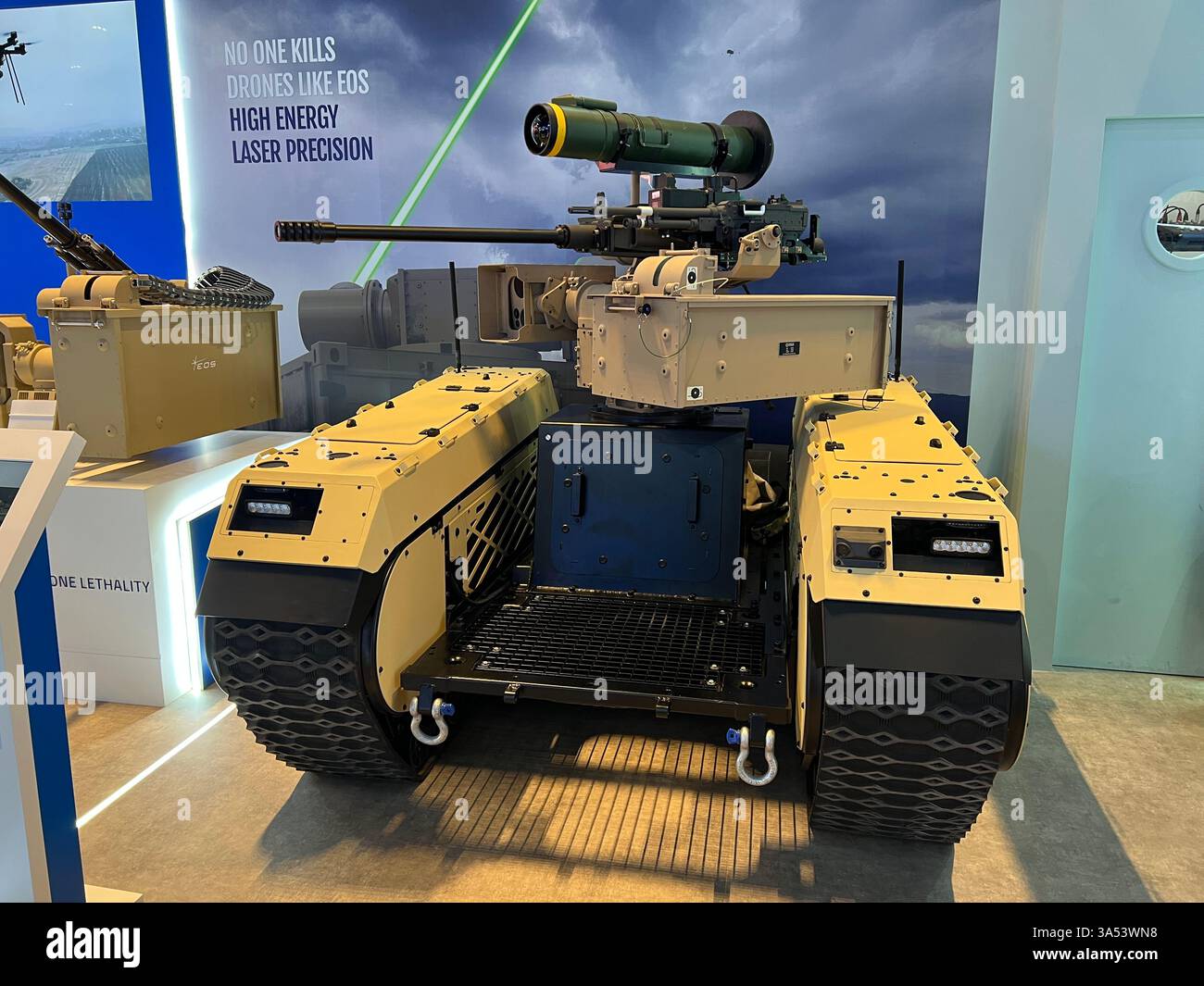 THeMIS Milrem Robotics, unmanned ground vehicle, UGV, military robotics, armed drone vehicle ...