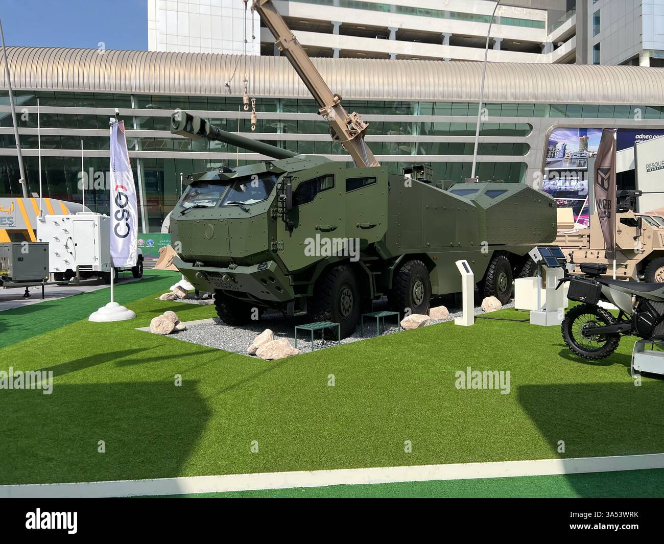 The MORANA howitzer is built on the proven Tatra Force 8x8 universal ...