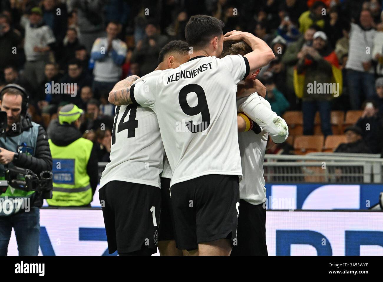 20th March 2025; Stadio San Siro, Milan, Italy, UEFA Nations League Football, Quarter Finals ...