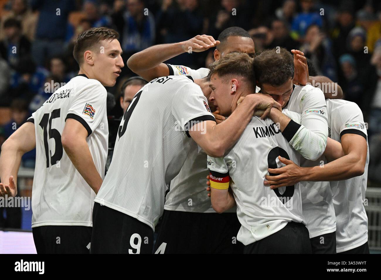 20th March 2025; Stadio San Siro, Milan, Italy, UEFA Nations League Football, Quarter Finals ...