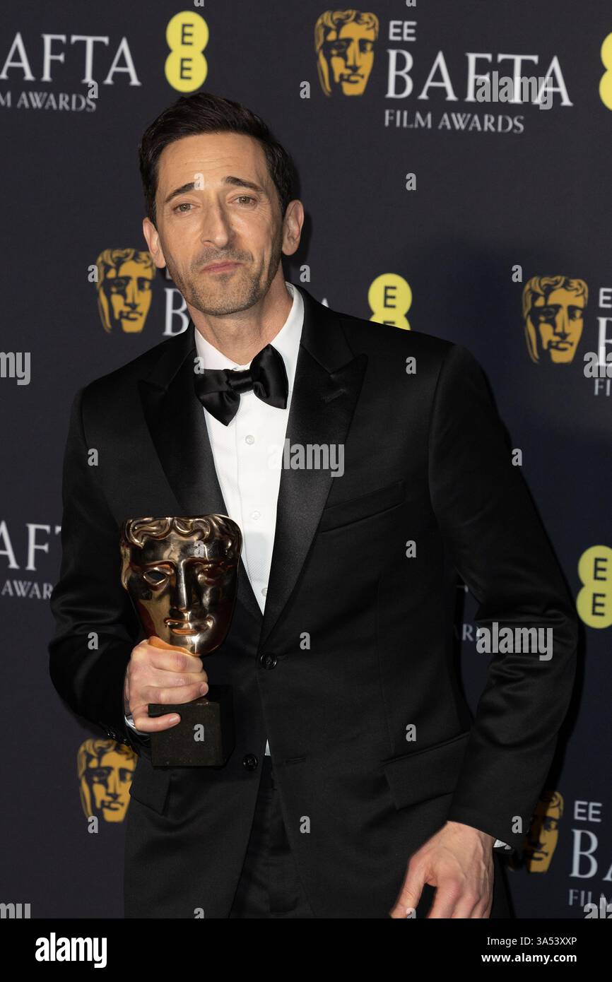 78th BAFTA British Academy Film Awards Press Room at the Royal Festival ...