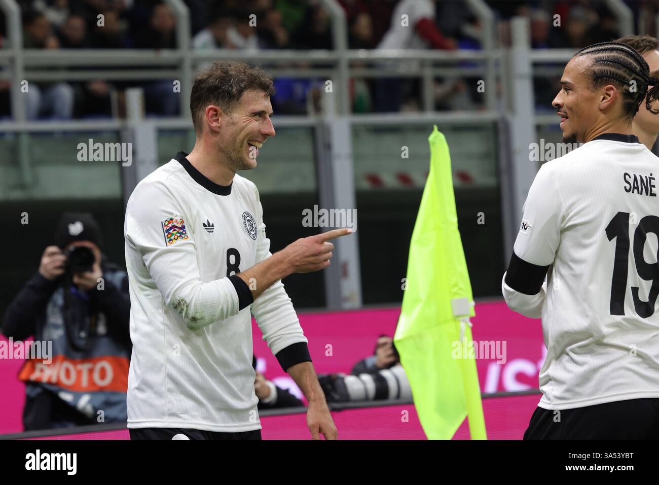 20th March 2025; Stadio San Siro, Milan, Italy, UEFA Nations League Football, Quarter Finals ...