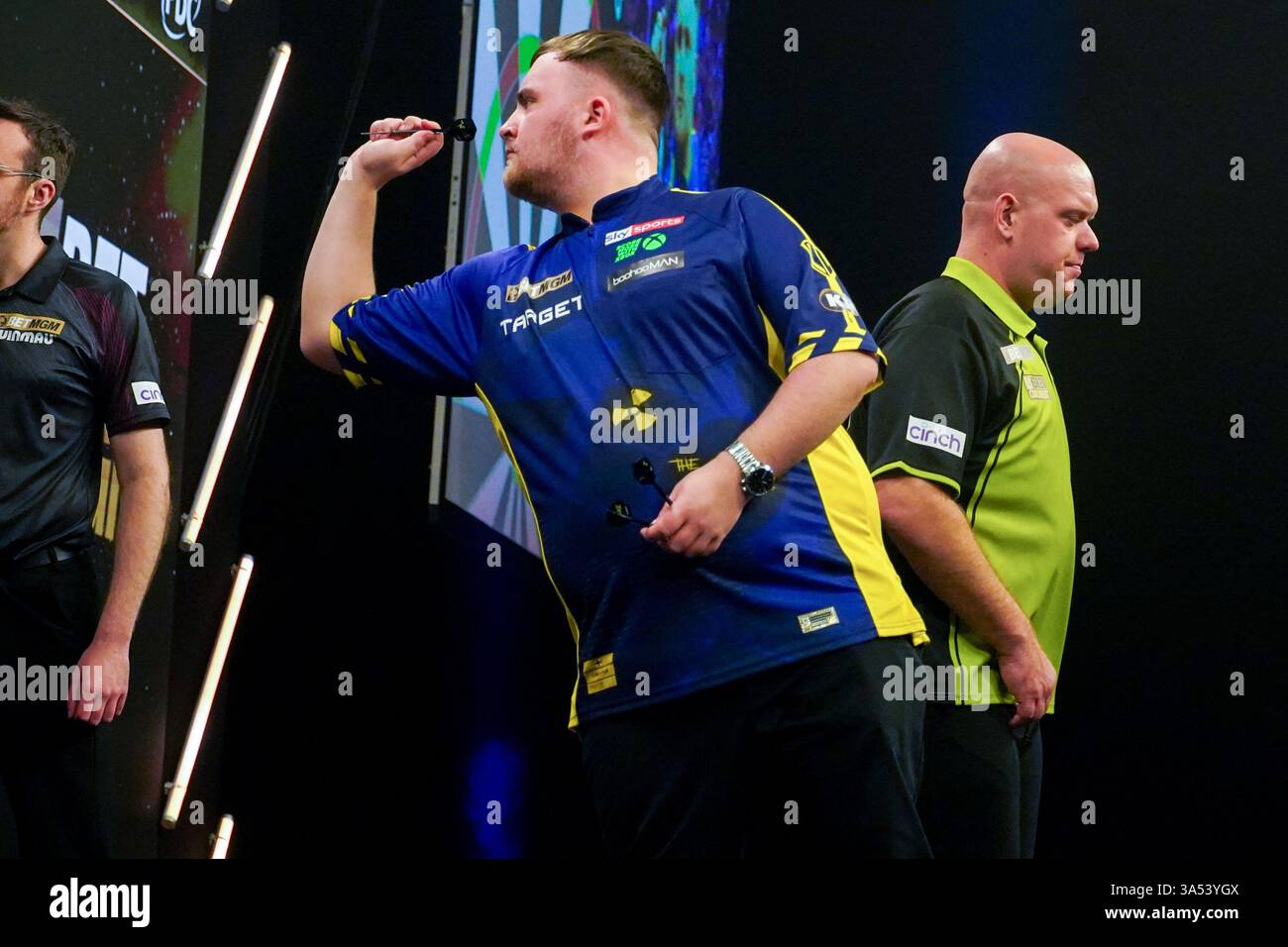 Cardiff, UK. 21st Mar, 2025. CARDIFF, UNITED KINGDOM - MARCH 21: Luke ...