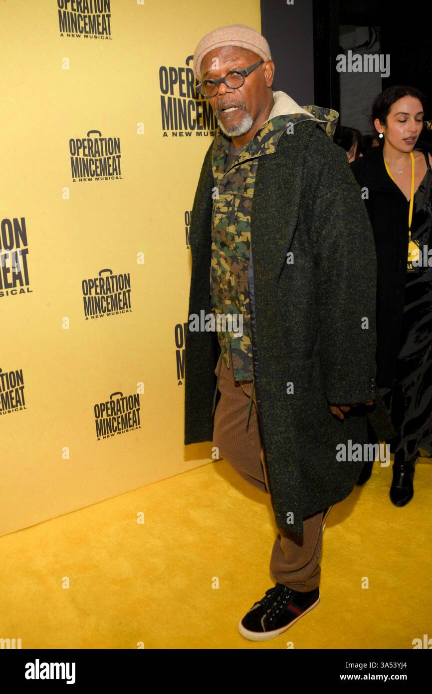 New York, USA. 20th Mar, 2025. Samuel L. Jackson attends "Operation ...