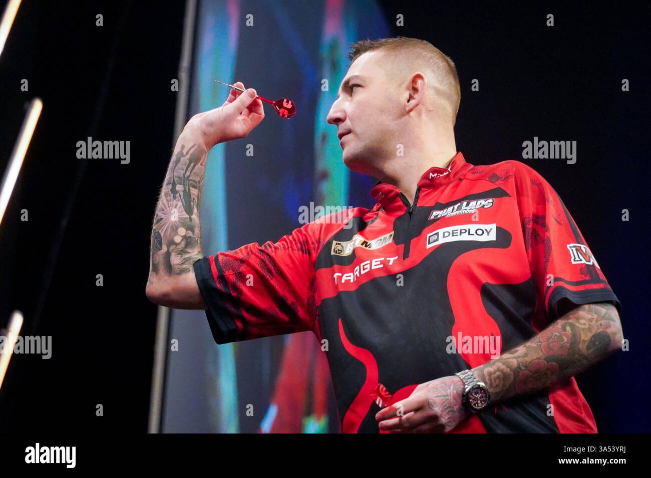 Cardiff, UK. 20th Mar, 2025. CARDIFF, UNITED KINGDOM - MARCH 20: Nathan ...