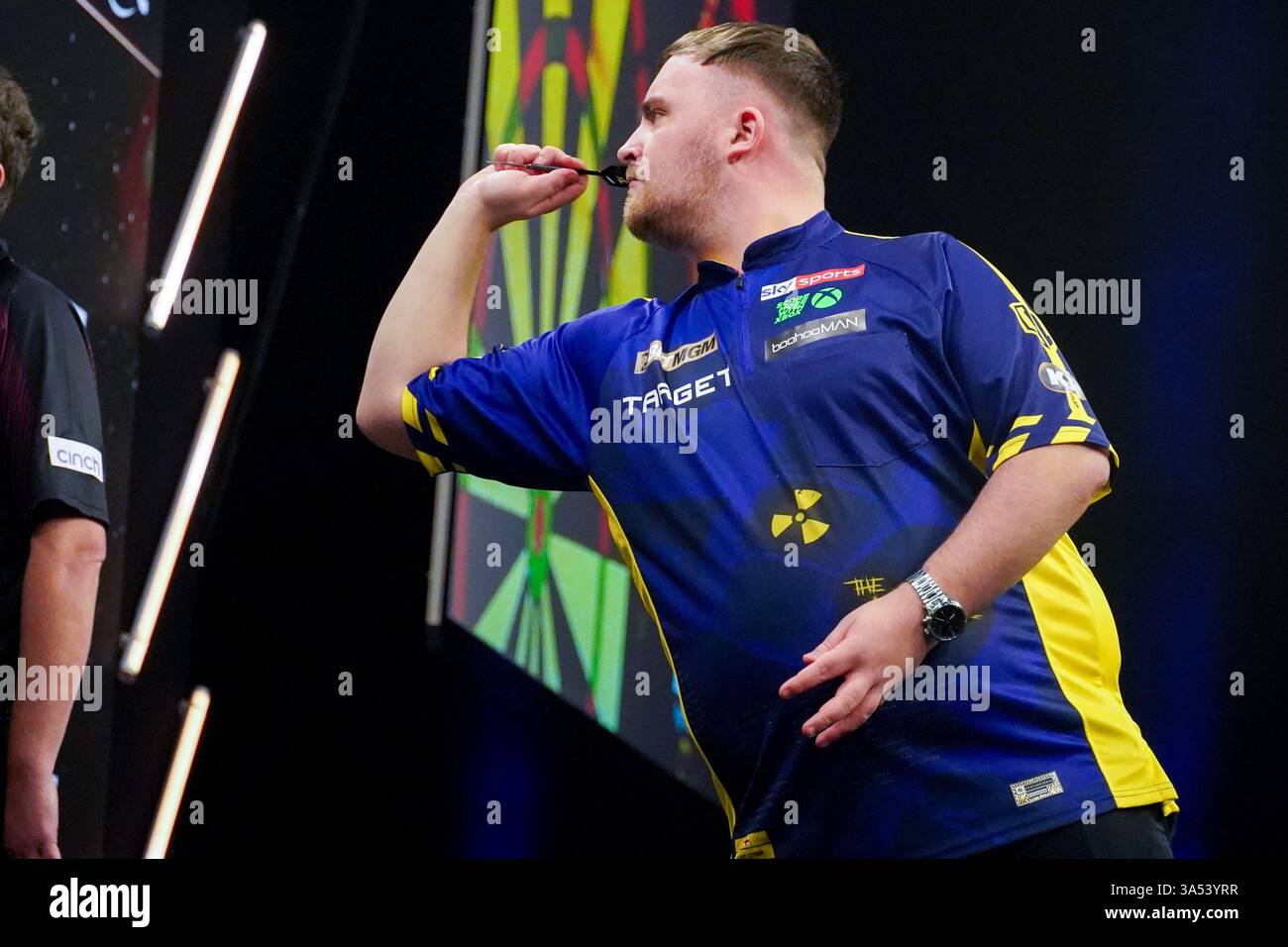 Cardiff, UK. 20th Mar, 2025. CARDIFF, UNITED KINGDOM - MARCH 20: Luke ...