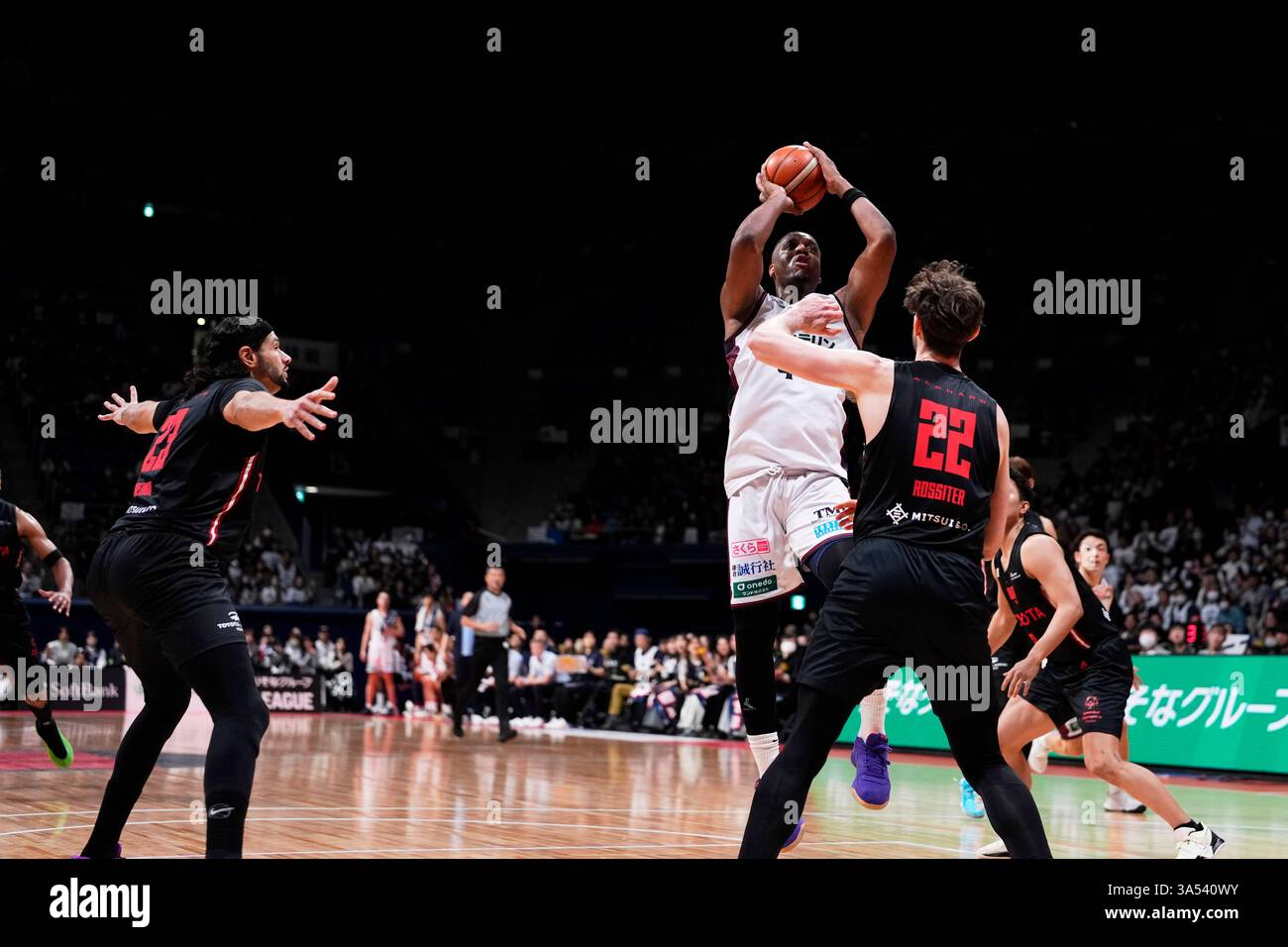 Damien Inglis (B-Corsairs), MARCH 19, 2025 - Basketball : 2024-25 B ...