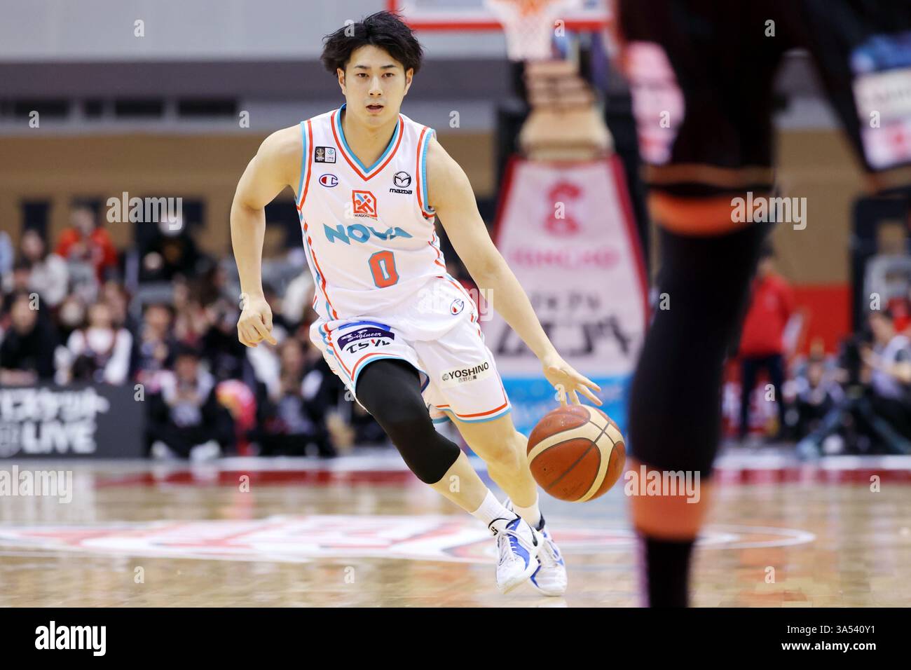 Ryo Terashima (Dragonflies), MARCH 19, 2025 - Basketball : 2024-25 B.LEAGUE B1 game between ...