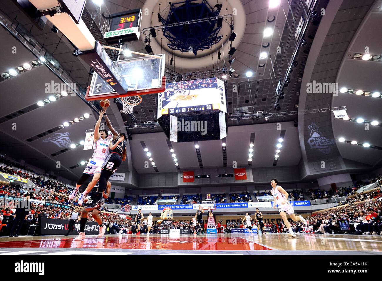 Osaka, Japan. 19th Mar, 2025. Ryo Terashima (Dragonflies) Basketball : 2024-25 B.LEAGUE B1 game ...
