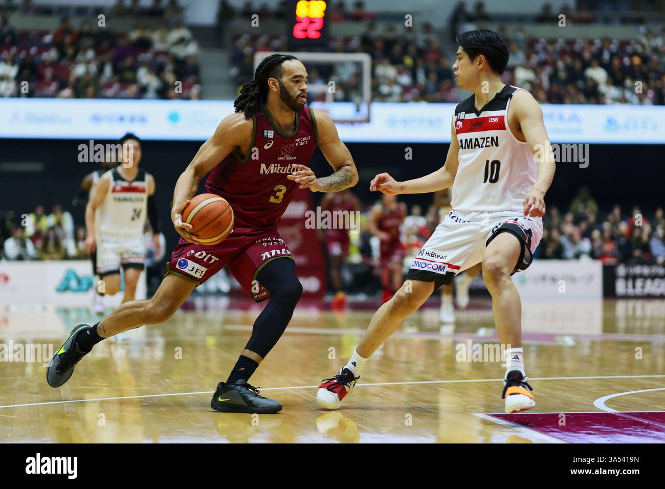 Sacha Killeya-Jones (Brave Thunders), MARCH 19, 2025 - Basketball : 2024-25 B.LEAGUE B1 game ...