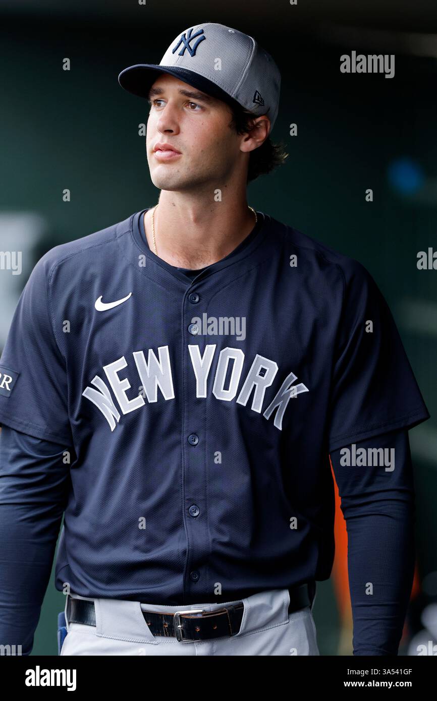 SARASOTA, FL - MARCH 20: New York Yankees outfielder Spencer Jones (78 ...