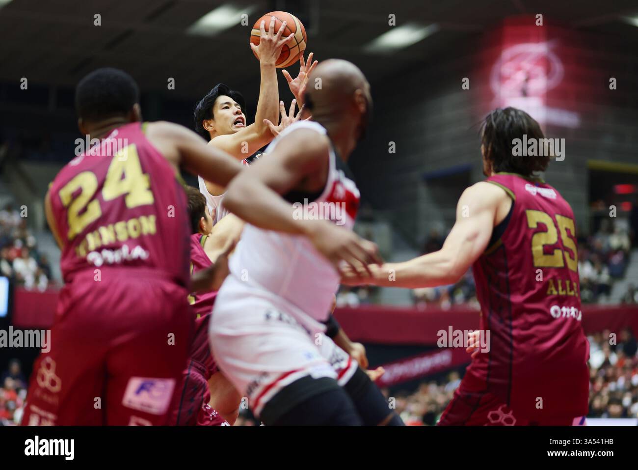 Hirotaka Yoshii (Neo Phoenix), MARCH 19, 2025 - Basketball : 2024-25 B ...