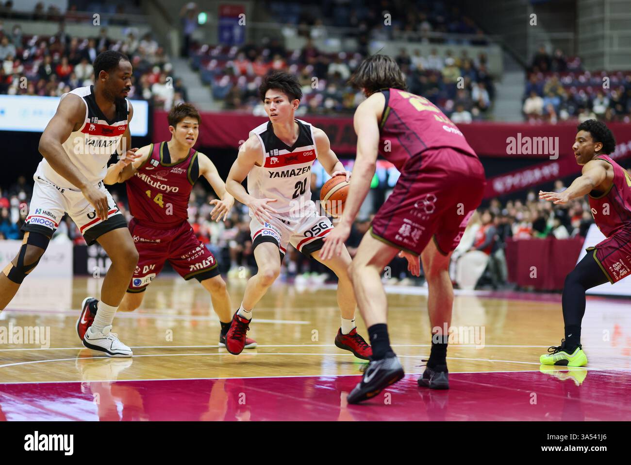 Dai Nemoto (Neo Phoenix), MARCH 19, 2025 - Basketball : 2024-25 B ...
