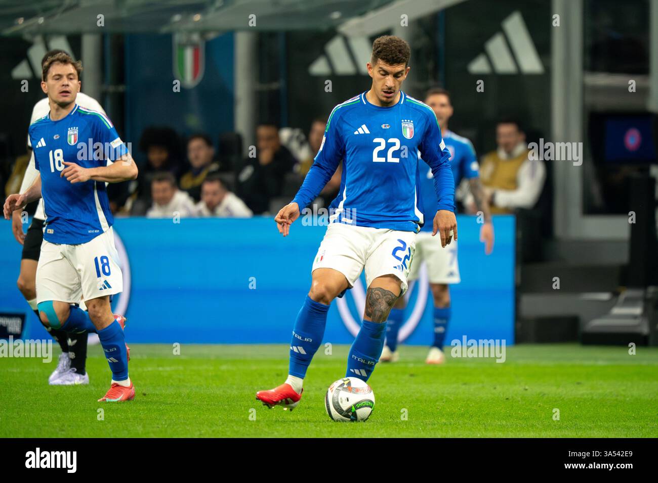 Giovanni Di Lorenzo (Italy) during the UEFA Nations League, Quarter ...