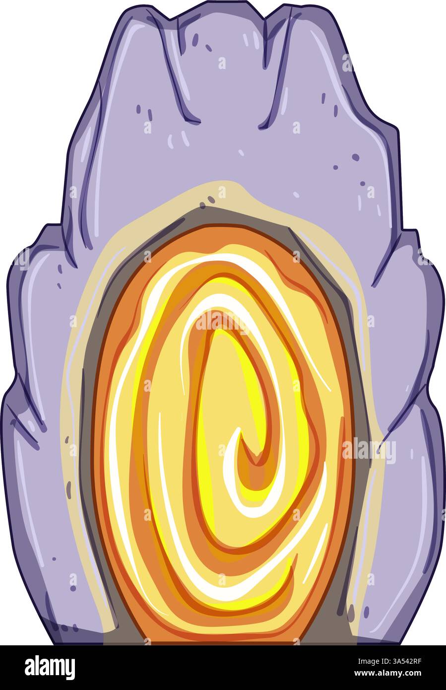 teleportation magic door portal cartoon vector illustration Stock ...