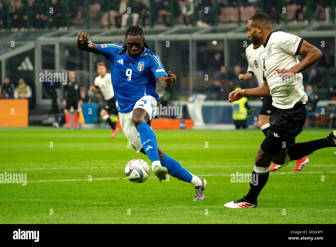 Moise Kean (Italy) during the UEFA Nations League, Quarter-finals, 1st ...