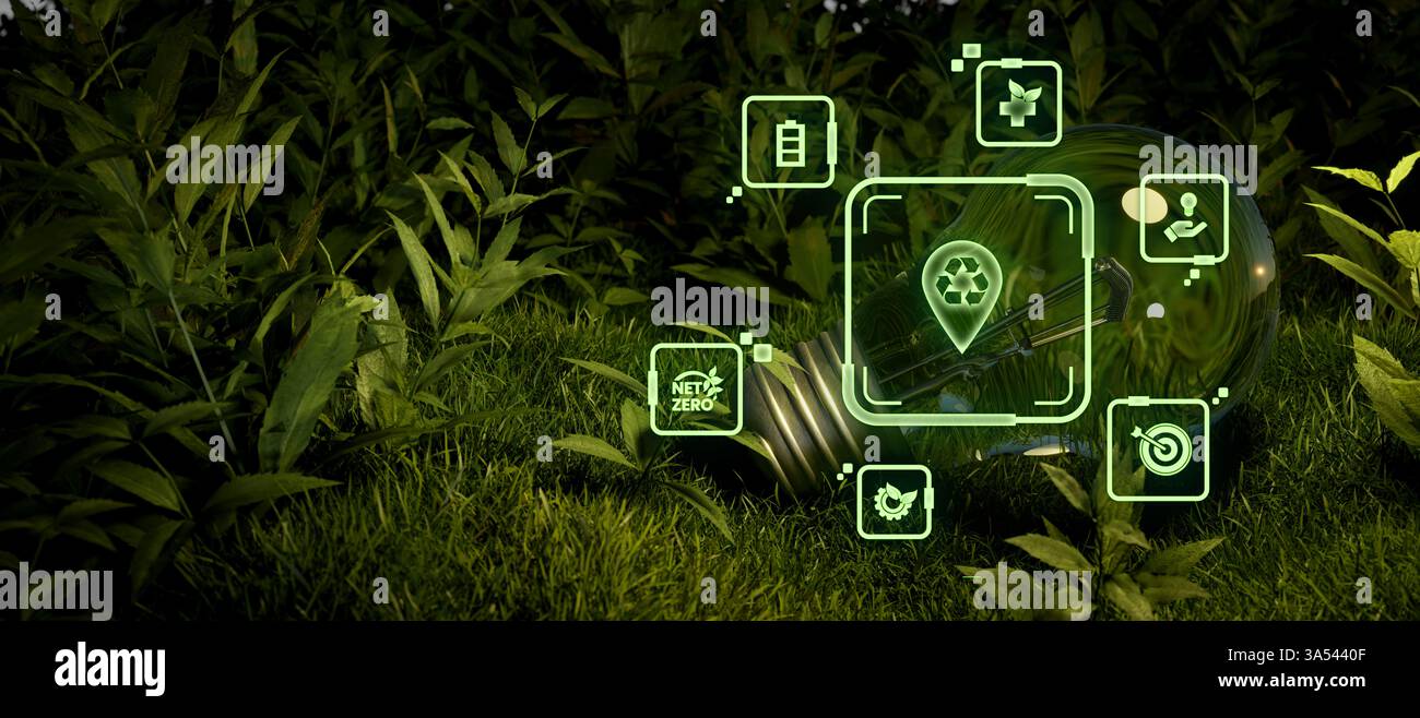 Zero waste,net zero concept. Carbon neutral. Climate neutral long term ...