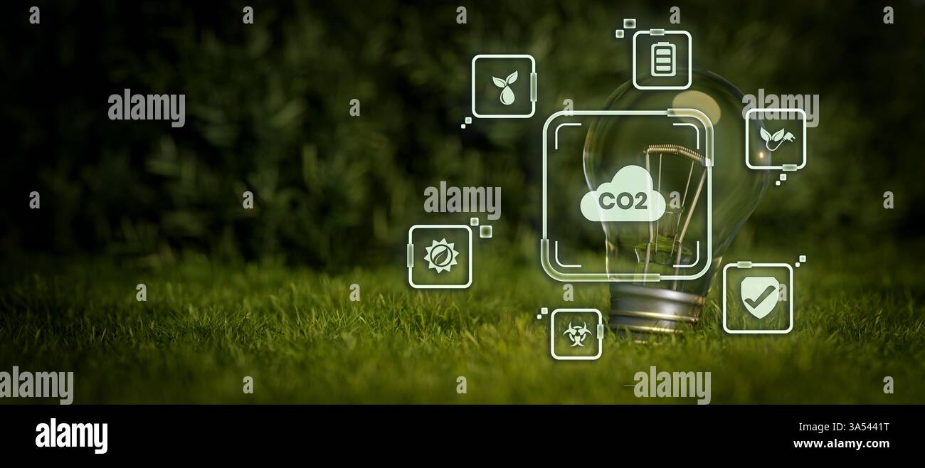 ESG environmental and Innovation through inspiration ideas concept ...