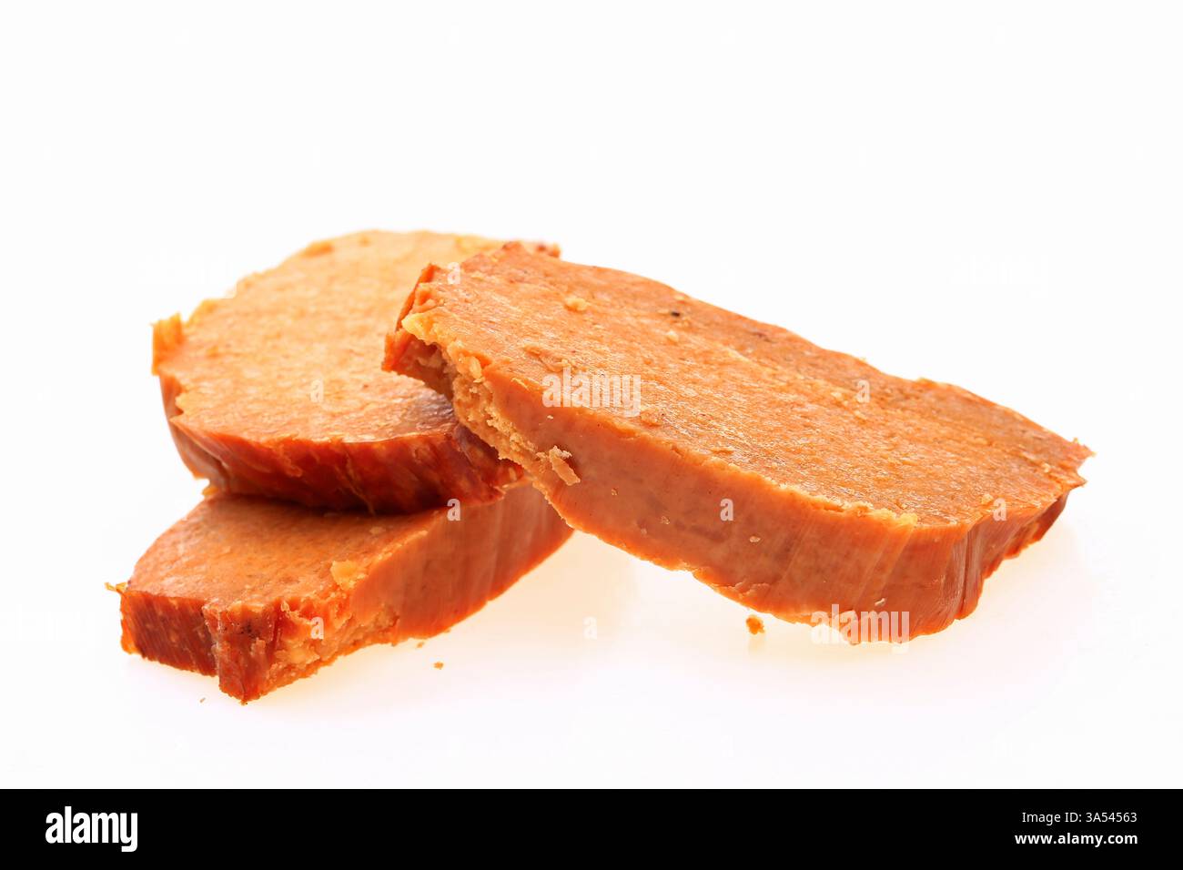 Rice cake zi ba on a white background Stock Photo - Alamy