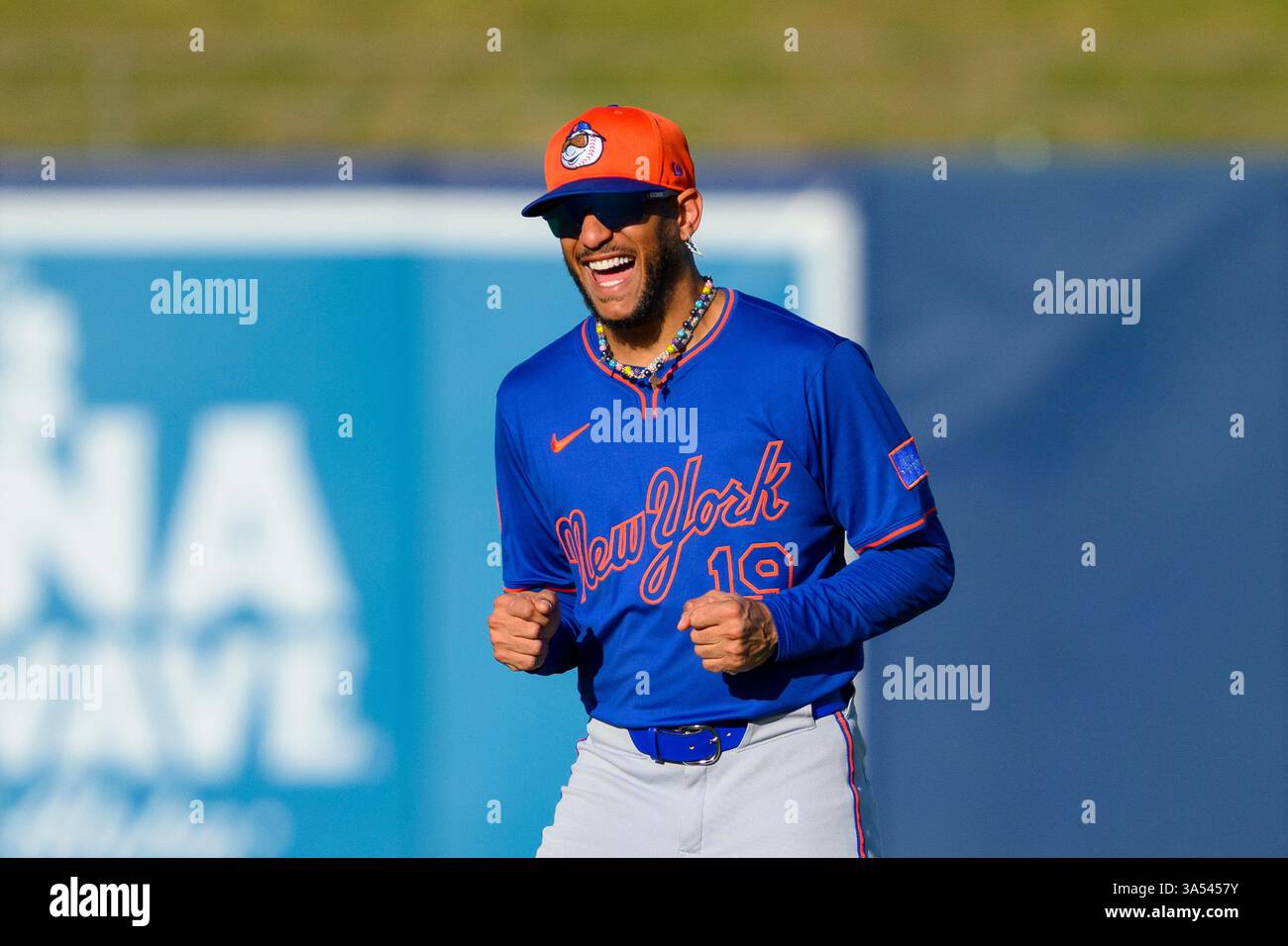 WEST PALM BEACH, FL - MARCH 20: New York Mets outfielder Jose Siri (19 ...