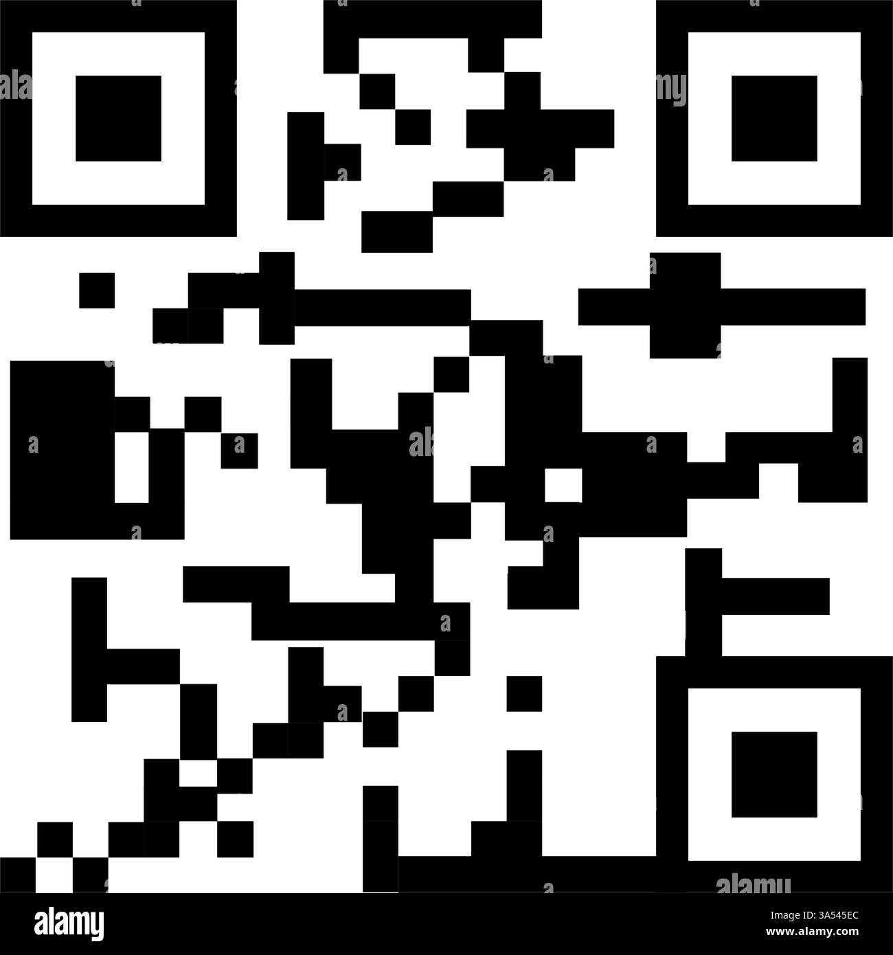 buttons qr code label cartoon vector illustration Stock Vector Image ...