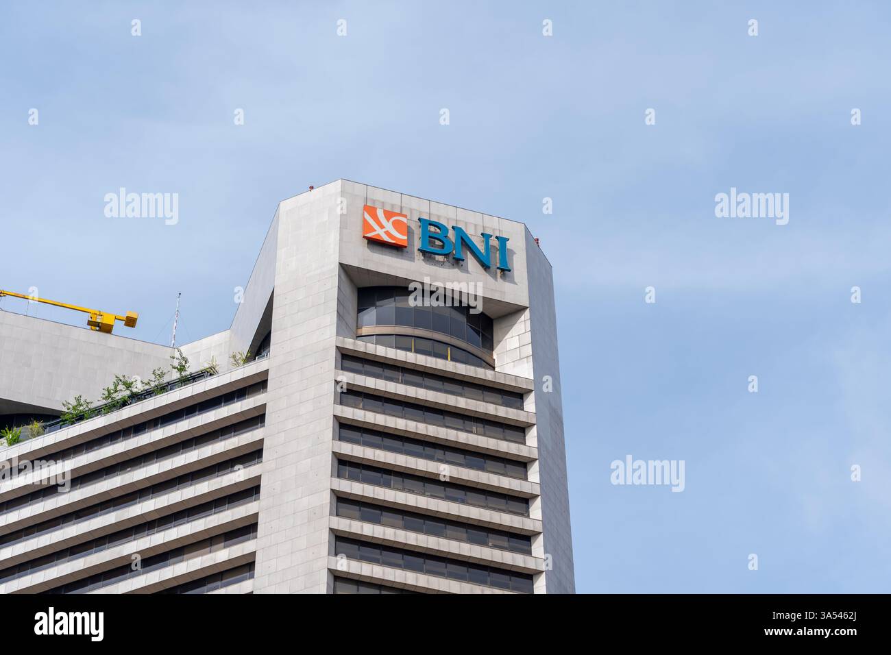 Jakarta, Indonesia - January 26, 2025: Bank Negara Indonesia (BNI) headquarters in Jakarta Stock ...