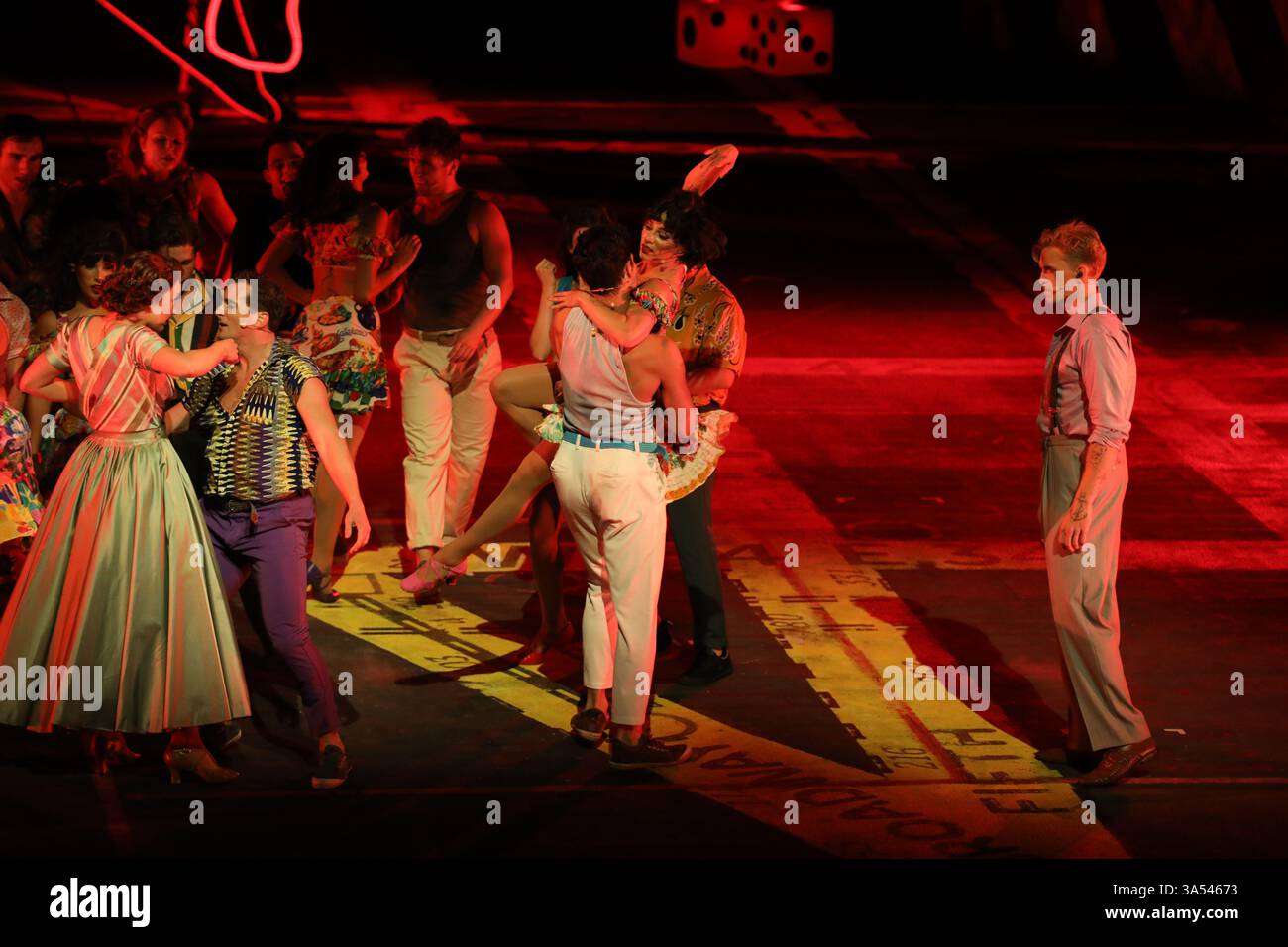 Sydney, Australia. 20th March 2025. Media preview performance of Opera ...