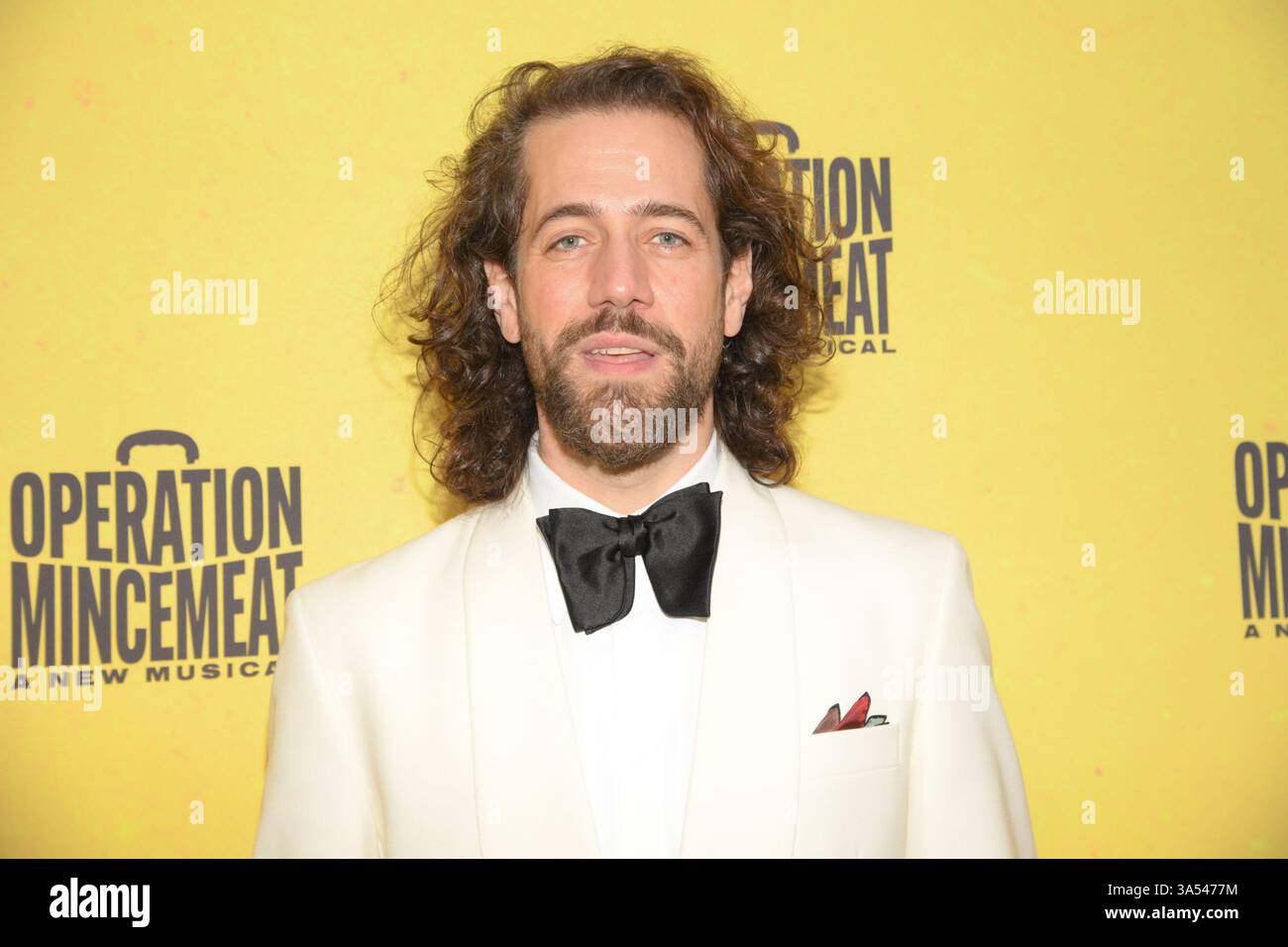 Felix Hagan attends "Operation Mincemeat" opening night at the Golden ...