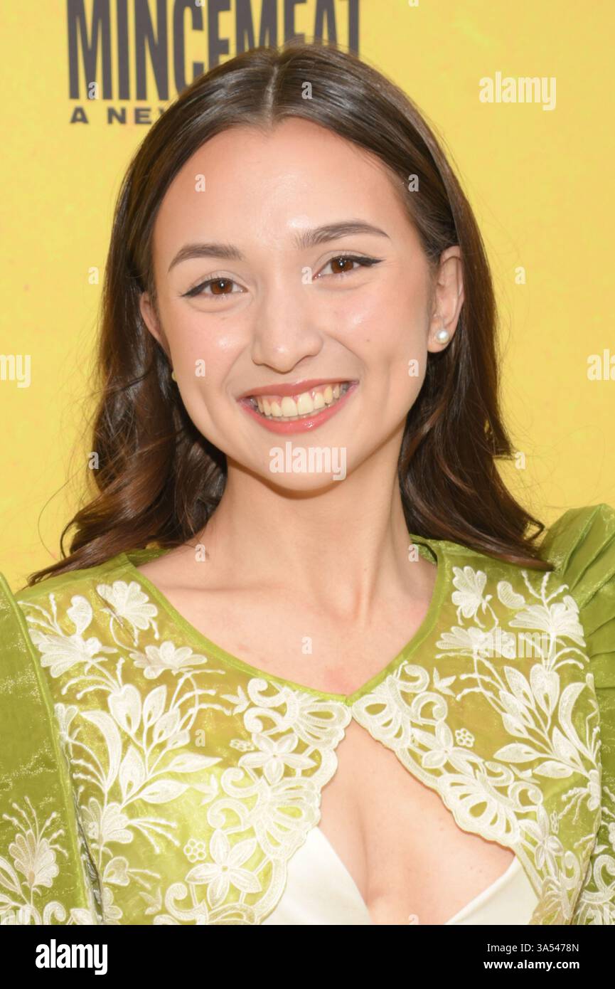 Jessi Kirtley attends "Operation Mincemeat" opening night at the Golden ...