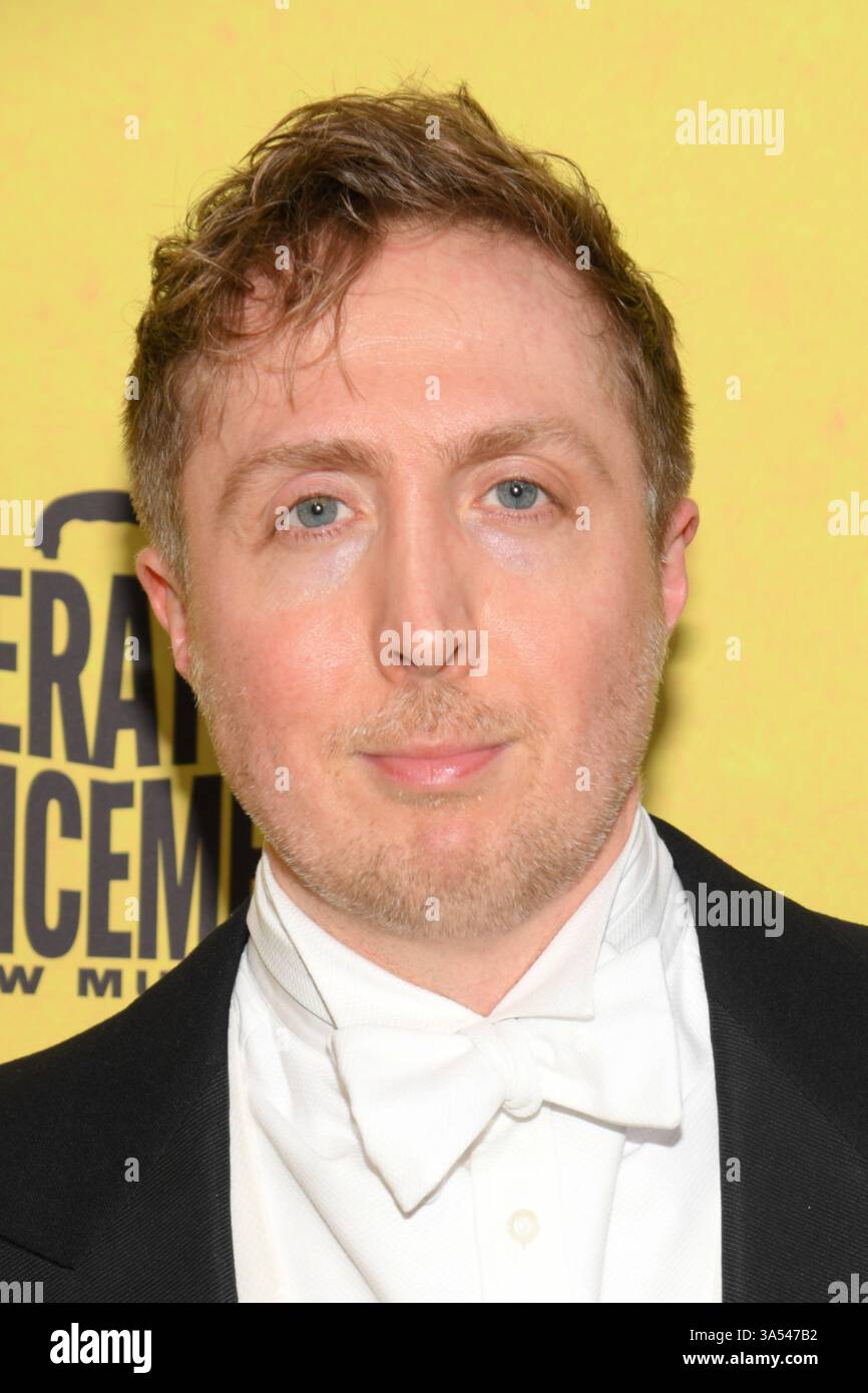 New York, USA. 20th Mar, 2025. Ben Stones attends "Operation Mincemeat ...