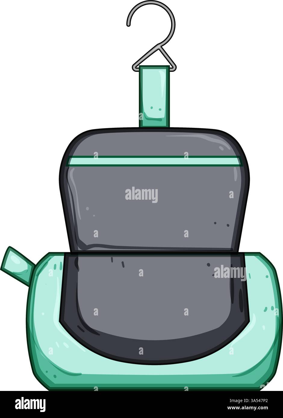ember toiletry bag cartoon vector illustration Stock Vector Image & Art ...