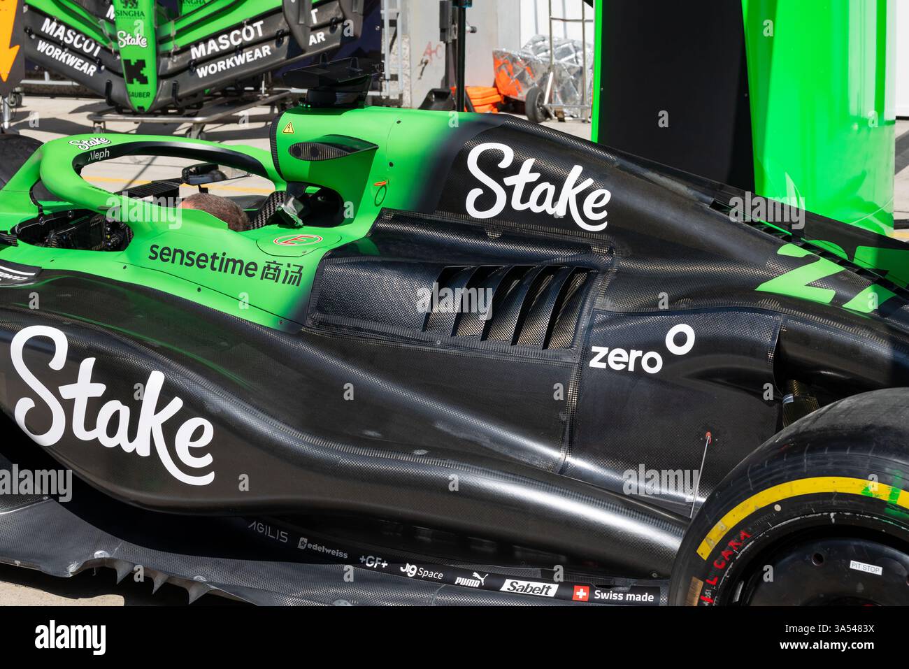 Shanghai, Chine. 21st Mar, 2025. Stake F1 Team Kick C45, coke/engine ...