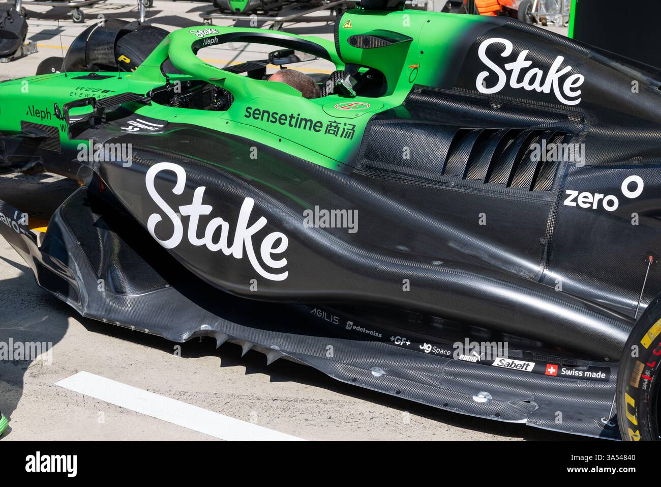 Shanghai, Chine. 21st Mar, 2025. Stake F1 Team Kick C45, coke/engine ...